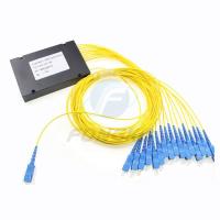 China Sc Upc 1x16 Cassette Fiber Optic Splitter 16 Way Plc Splitter Module for sale