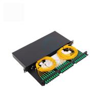 China The New Rack Mounted Type 1*16 Fiber Optic Plc Splitter With Sc/upc Connector for sale