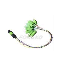 China 24 Fiber MTP MPO Patch Cable Male Fanout Single Mode Jumpers 0.5m for sale