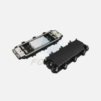 China Promotion Maximum Fusion 144Cores  2 Inlet 2 Outlet Ports Fiber Optic Inline Splice Closure for sale