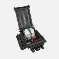 China 16 Hole 24 Core Fiber Optic Splice Closure Tray Enclosure Box for sale