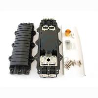 China FTTH Outdoor PPR Material Waterproof 2 input 2 output Fiber Optical Fiber Optic Splice Closure for sale