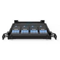 China 144 Port ODF Fiber Optic Patch Panel Distribution Frame LC/SC/ST/FC SPCC for sale