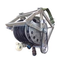 China Oem 250M Prime Portable Cord Reel Fiber Optical Spool Winder for sale