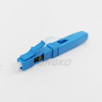 China FTTX FTTH Fiber Quick Connector Communication Network Single Mode LC / UPC for sale