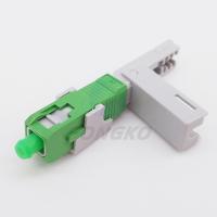 China SC APC Fiber Quick Connector Field Assembly 2.0x3.0 Cable Multimode for sale