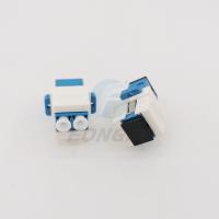 China SC Fiber Optical Adapter LC Keystone Jack Multimode Simplex for FTTX for sale
