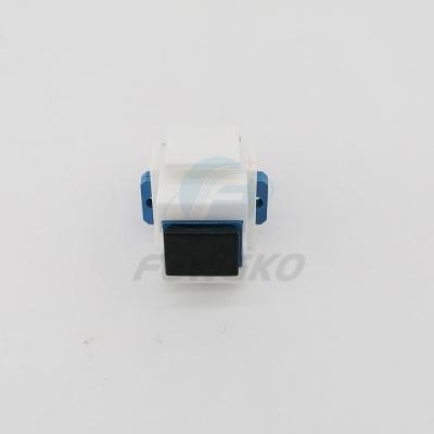 China LC To LC Single Mode Fiber Keystone Jack Duplex Coupler For SC To SC Adapter for sale