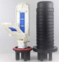 China IP68 2 Trays Fiber Optic Splitter Closure Outdoor FTTH Box Wall Mounted for sale