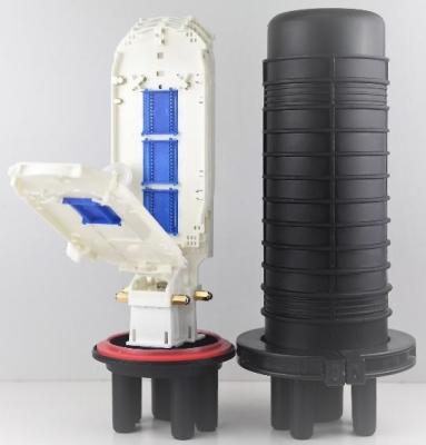 China IP68 2 Trays Fiber Optic Splitter Closure Outdoor FTTH Box Wall Mounted for sale