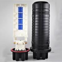 China 144 Core 4 Trays Fiber Optic Splice Closure Dome Type FTTH Outdoor for sale