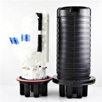 China FTTH 96 Core Fiber Optic Splice Closure 16 Trays Distribution Box for sale
