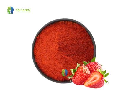 China Freeze Dried Strawberry Powder 80 Mesh - Natural Fruit Powder for Beverages, Baking & Functional Foods for sale