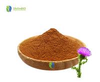 China Milk Thistle Seed Extract Powder Silymarin 30%-80% for Liver Protection for sale