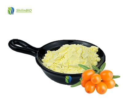 China Sea Buckthorn Fruit Powder 100% Pure Natural with 400mg Vitamin C per 100g and 80 Mesh Particle Size for sale