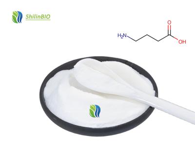 China 99% GABA Powder 4-Aminobutyric Acid Gamma Aminobutyric Acid C4H9NO2 56-12-2 for sale