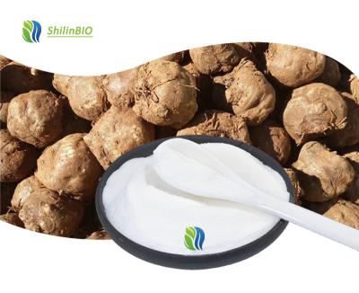 China Konjac Root Powder Glucomannan Dietary Fiber - 95% Pass 80 Mesh, ≤5.0% Moisture Content for Food & Supplement Manufacturing for sale