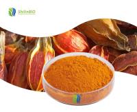 China Gardenia Yellow Natural Food Pigment with 62.86 Color Value and ≤7.0% Moisture Content for Beverages and Baked Goods for sale
