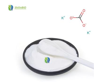 China Food Grade Potassium Carbonate K2CO3 99.5% Purity White Powder CAS 584-08-7 25kg Drum for sale