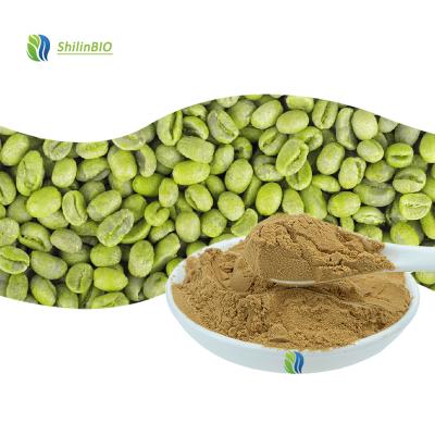 China Green Coffee Bean Extract Powder 50% Chlorogenic Acid 80 Mesh Antioxidant for sale