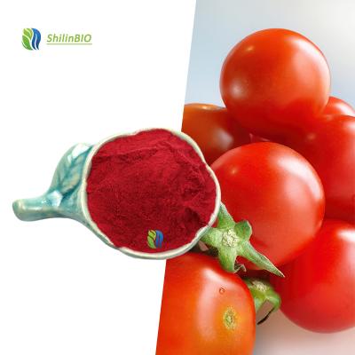 China SLBIO Food Grade Tomato Powder 80 Mesh Vegetable Powder Rich in Lycopene for sale