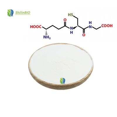 China Cosmetic Grade Glutathione Powder GSH 98% 99% Purity CAS 70-18-8 for Skin Whitening for sale