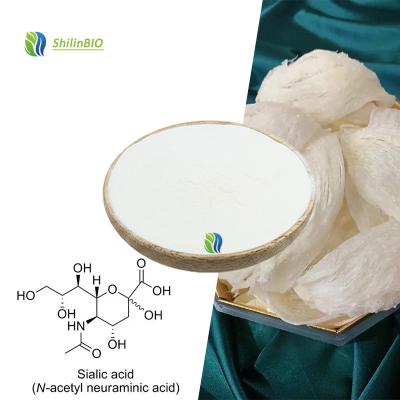 China SLBIO Nutrition Supplement Bird's Nest Acid Powder 98% Sialic Acid CAS 131-48-6 for sale