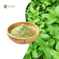 China SLBIO Supply Mint Leaf Extract Powder Food Grade Water Soluble for sale