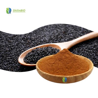 China SLBIO Supply Black Sesame Extract Powder 10:1 20:1 30:1 Food Grade for sale