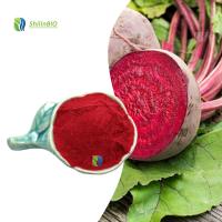 China SLBIO Supply Betanin 4% 99% Purity Red Beet Root Powder Beetroot Extract Powder Food Grade for sale