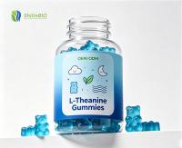 China SLBIO Factory Supply OEM Private Label Liposomal L-Theanine Gummies Food Grade 24-Month Shelf Life for Adults Kids for Relax Focus Absorption Energy for sale