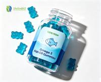 China SLBIO Private Private Label Omega-3 Fish Oil Gummies EPA DHA Support Brain Eye Bone Health  for Adults Teenagers for sale