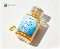 China SLBIO Supply OEM Fish Oil Omega 3 Softgel Capsule Vegan EPA DHA Fish Oil Supplement for Brain Joints Eyes Heart for sale