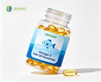 China SLBIO Supply OEM Fish Oil Omega 3 Softgel Capsule Vegan EPA DHA Fish Oil Supplement for Brain Joints Eyes Heart for sale