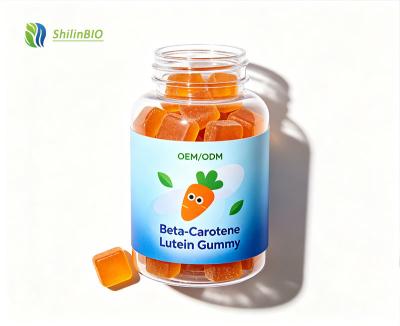 China SLBIO Private Label Beta-Carotene Lutein Eye Care Gummy Supplement Beta Carotene Gummies for sale