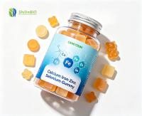 China Private Label OEM Calcium Iron Zinc Selenium Mineral Supplement in Gummy Form 60 Count Customized Color for Sleep Support for sale