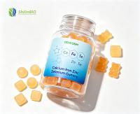 China Private Label OEM Calcium Iron Zinc Selenium Mineral Supplement in Gummy Form 60 Count Customized Color for Sleep Support for sale
