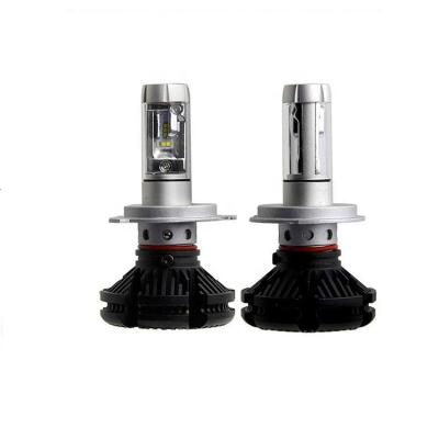 China X3 Automotive LED Headlight Fanless Fog Light  H4 H7 H11 9005 9006 for sale