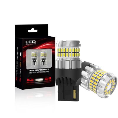 China Halogen Size Non Polarity 850LM 8W G15 LED Turn Signal Light7440 W21W 3156 1156 Back up Lights for Car LED Small Bulb for sale