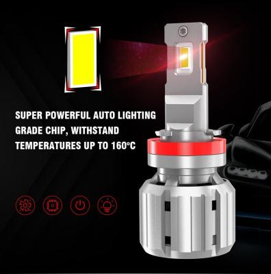 China NEW HOT SELLING LED HEADGHIT H4 Super Bright Car Led HeadLight Bulb 40watt 4000lm 9005 9006 H7 Led Canbus for sale