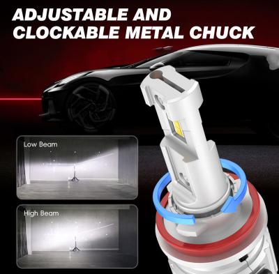 China Car Led Light Auto Led Lamps 24v 40000LM Lumen H11 Led Bulbs H7 Lights for Car H4 Led Headlights Bulbs 6000k for sale