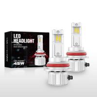 China X10S 9004 LED Headlight Bulb H4 H11 H13 9007 5202 P13 PSX26 24V 45W Fan for Automotive Lighting Bulb for sale