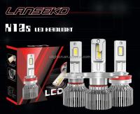 China 10000LM 50W Super Bright Fan With GC Chip X12S Led Headlight H4 H7 H8 9005 H11 H13 9006 for Led Headlight Kits for sale