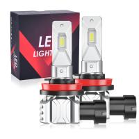 China Led Para Autos H11 Super Bright Car Led Head Light Bulb 40watt 4000lm 9005 9006 H7 Led Canbus for sale