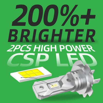 China LED HEADLIGHT 200w 40000 Lumen Led Faros H7 H11 H4 Light Car Bulb Bombillos 9005 9006 H1 Canbus Luces H4 Led Headlights for Auto for sale
