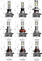 China NEW HOT SELLING LED HEADGHIT H4 Super Bright Car Led HeadLight Bulb 40watt 4000lm 9005 9006 H7 Led Canbus for sale