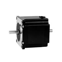 China 57HS077 Series Dual Shaft Hybrid Type Stepper Motor 2 Phase 6 Wire Stepper Motor for sale
