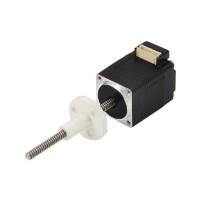 China 20LHS Series 60N Force 2 Phase Nema8 No Captive & External Nut Hybrid linear Stepper Motors Linear Acuators for sale
