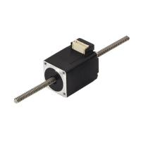 China 20LHS Series 60N Force 2 Phase Nema8 No Captive & External Nut Hybrid linear Stepper Motors Linear Acuators for sale