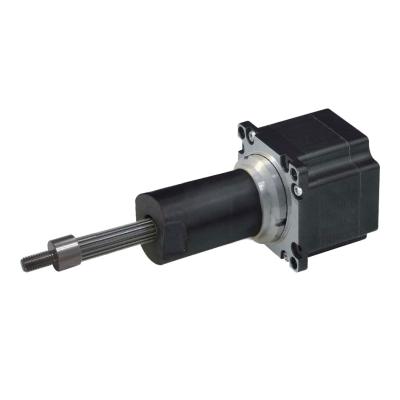 China 57LHS Series Six Wires 990N Force 2 Phase Nema23 Captive Hybrid linear Stepper Motors Linear Acuators for sale